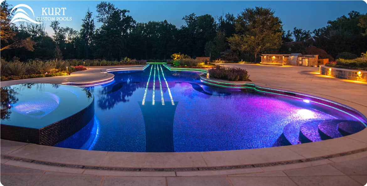 Pool Lighting – Kurt Custom Pools